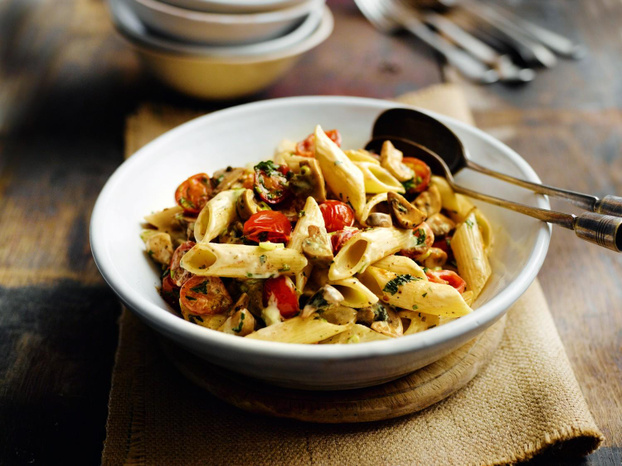 Recette - Pâtes aux champignons | 750g