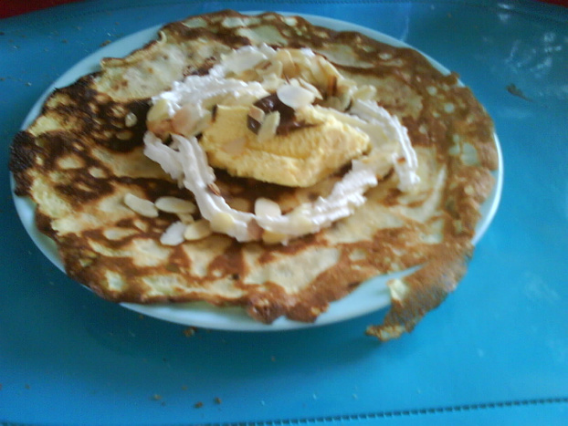 Recette - Crêpes à la glace à la vanille fait maison | 750g