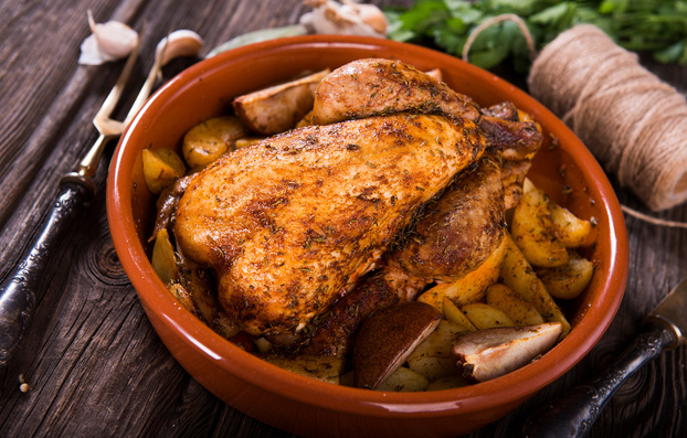 Comment réussir la cuisson du chapon pour qu'il reste moelleux ? - 750g.com