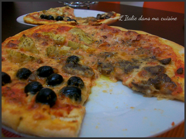 Recette - Pizza 4 saisons | 750g
