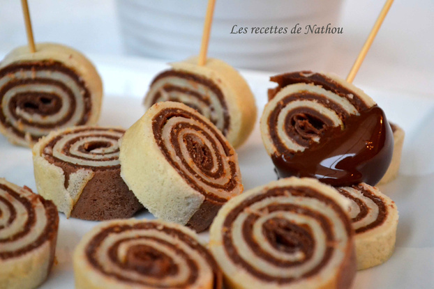 Recette - Roulés de crêpes et fondue au chocolat | 750g