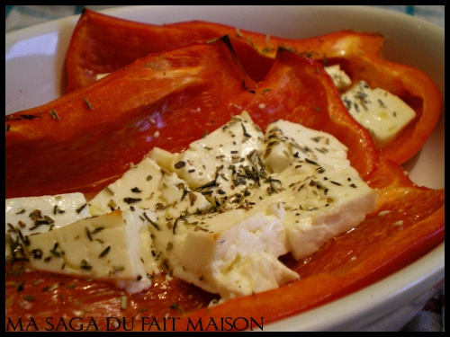 Recette - Poivron à la fêta | 750g