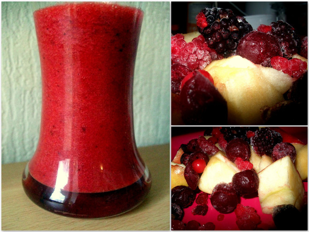 Recette - Jus fruits-rouges/pomme | 750g