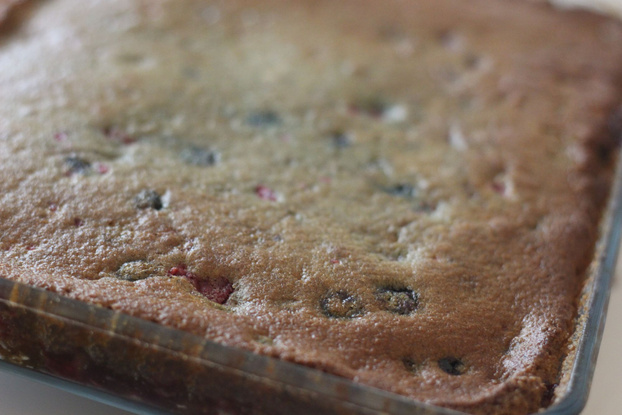 Recette - Gâteau aux fruits rouges frais | 750g