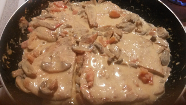 Recette - Escalope de dinde forestière | 750g