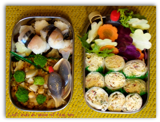 Recette - Bento automnale | 750g