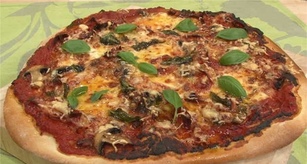 Recette - Pizza reine en vidéo