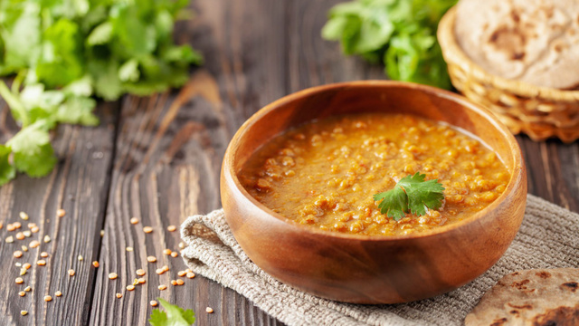 Recette Dahl de lentilles corail au Monsieur Cuisine - 750g.com