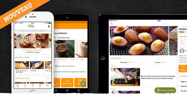 750 Grammes : la nouvelle application vient de sortir ! - 750g.com