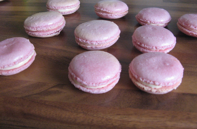 Recette - Macaron à la rose | 750g