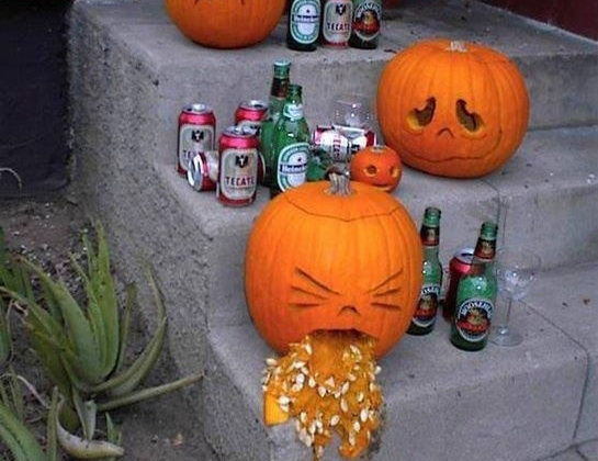 Diaporama "10 idées-déco pour Halloween à faire avec une courge ...
