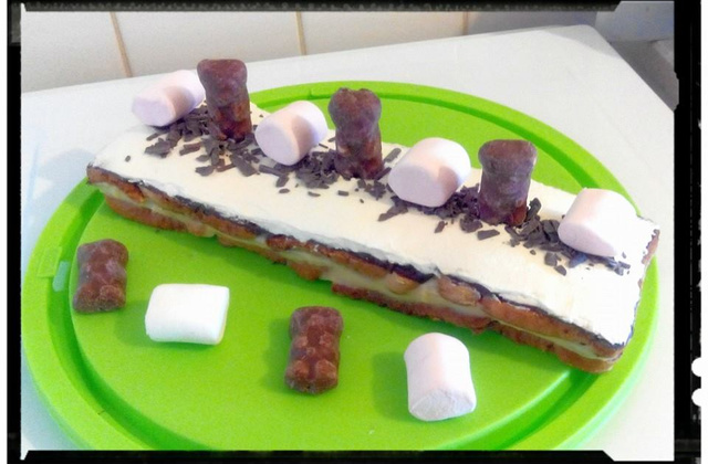 Recette - Terrine de brioche perdue à la crème chamallow | 750g