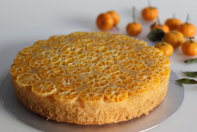 Vous aimez le gâteau renversé à l’orange ? Essayez cette version aux ...