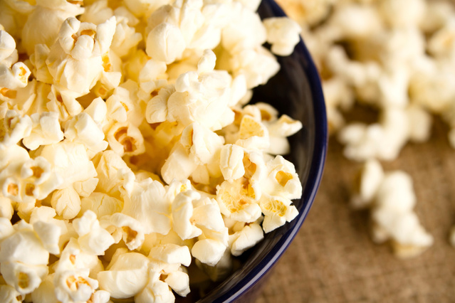 Diaporama "10 idées de popcorn originaux" - Le popcorn au sel