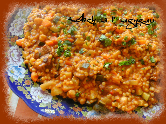 Recette - Aïch, berkoukes | 750g