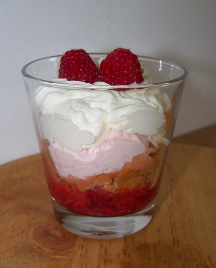 Recette - Framboise, mascarpone at chantilly | 750g