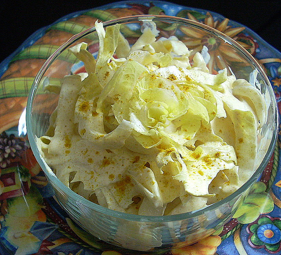 Recette - Salade d'endives au curry | 750g