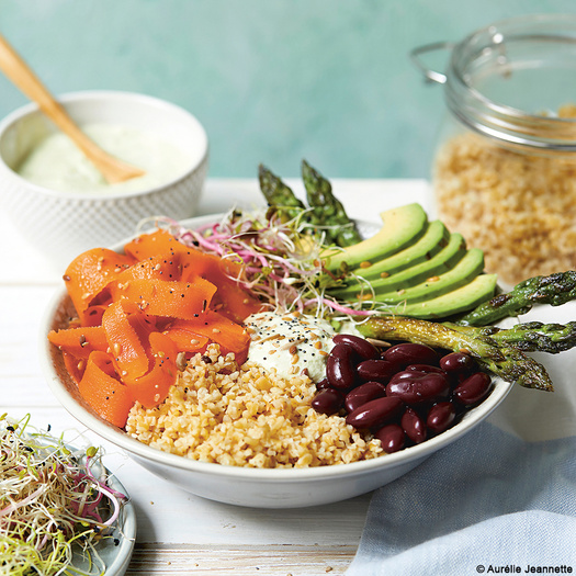 Recette - Veggie bowl | 750g