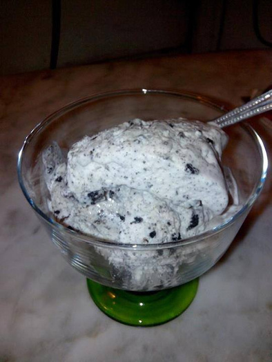 Recette - Glace aux oreo | 750g