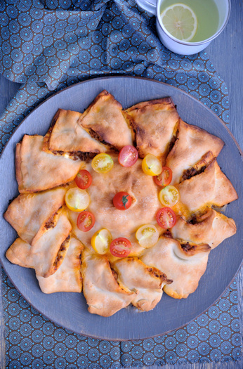 Recette - Pizza soleil au saucisson sec Isla Délice Halal | 750g