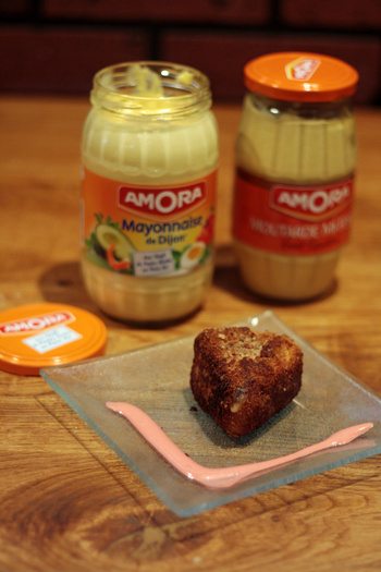 Recette - Camembert pané à la sauce rose | 750g