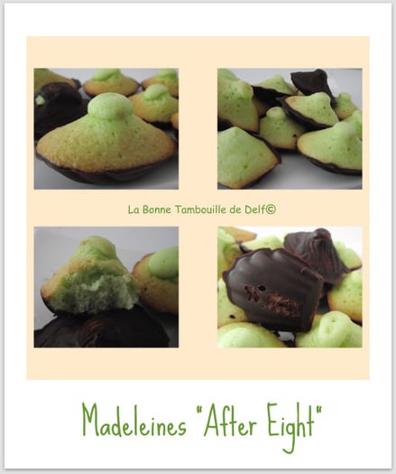 Recette - Madeleines "after eight" | 750g